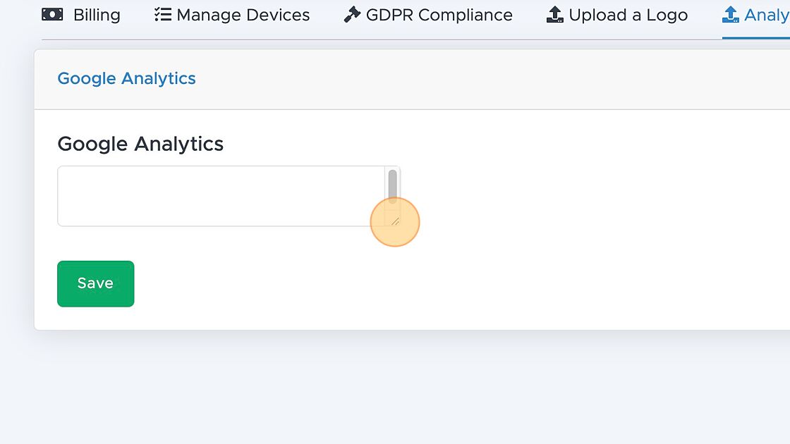 Adding Google Analytics